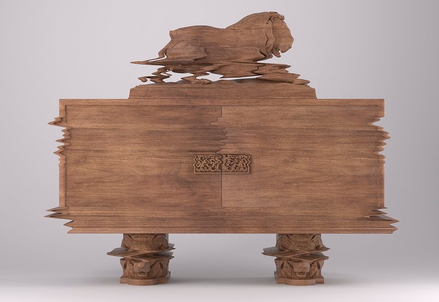 The incredible distortion furniture by Ferruccio Laviani - Home Ideas
